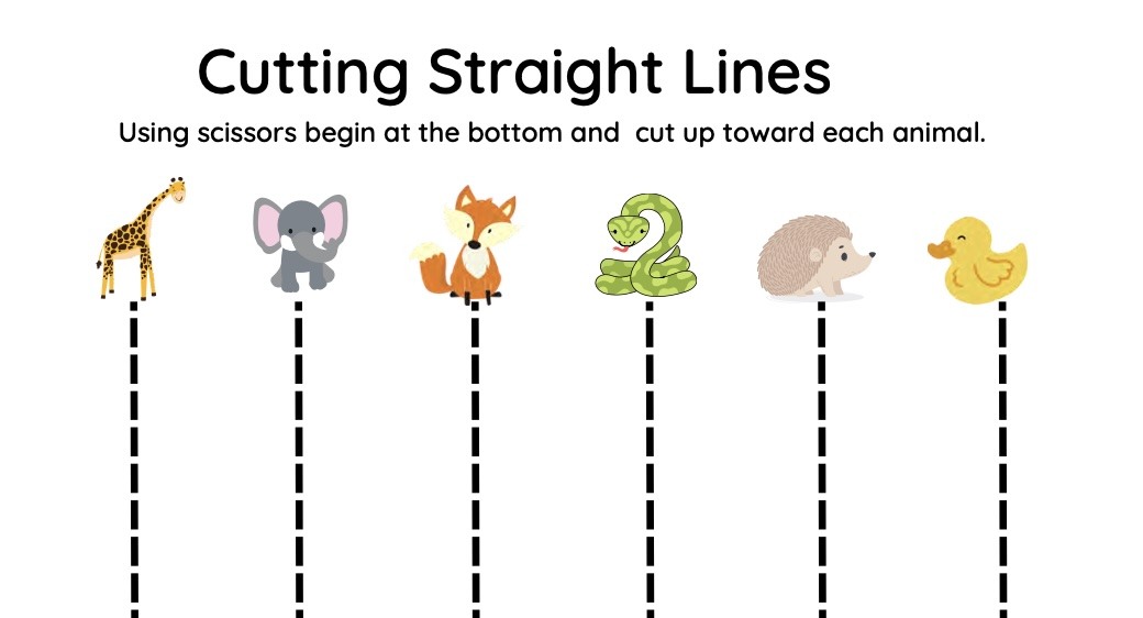 Cutting Lines | Engage Kids with Active Learning | Starfish Therapies